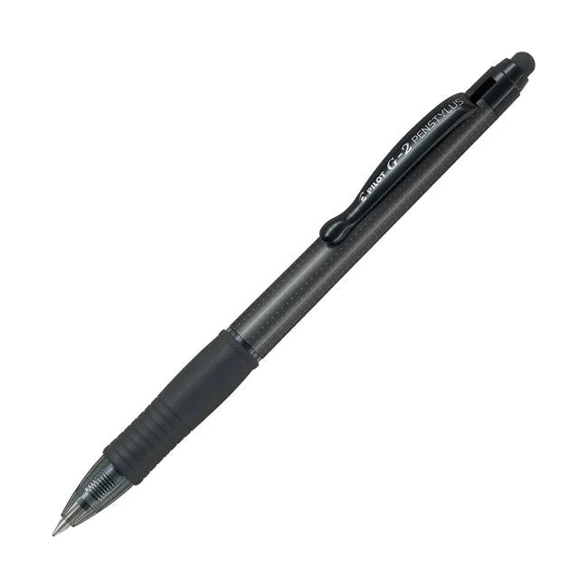PILOT G2 0.7 RETRACTABLE STYLUS BLACK INK – Stationery Net