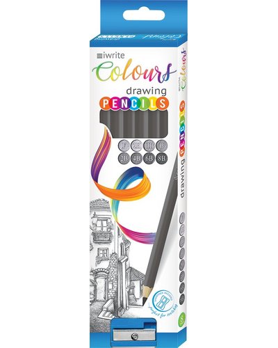 IWRITE DRAWING PENCILS 8'S – Stationery Net