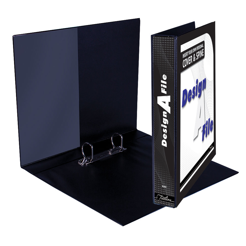 Ringbinder A4 File – 2D Ring, 25mm Spine | PVC Design A Folder Treelin ...