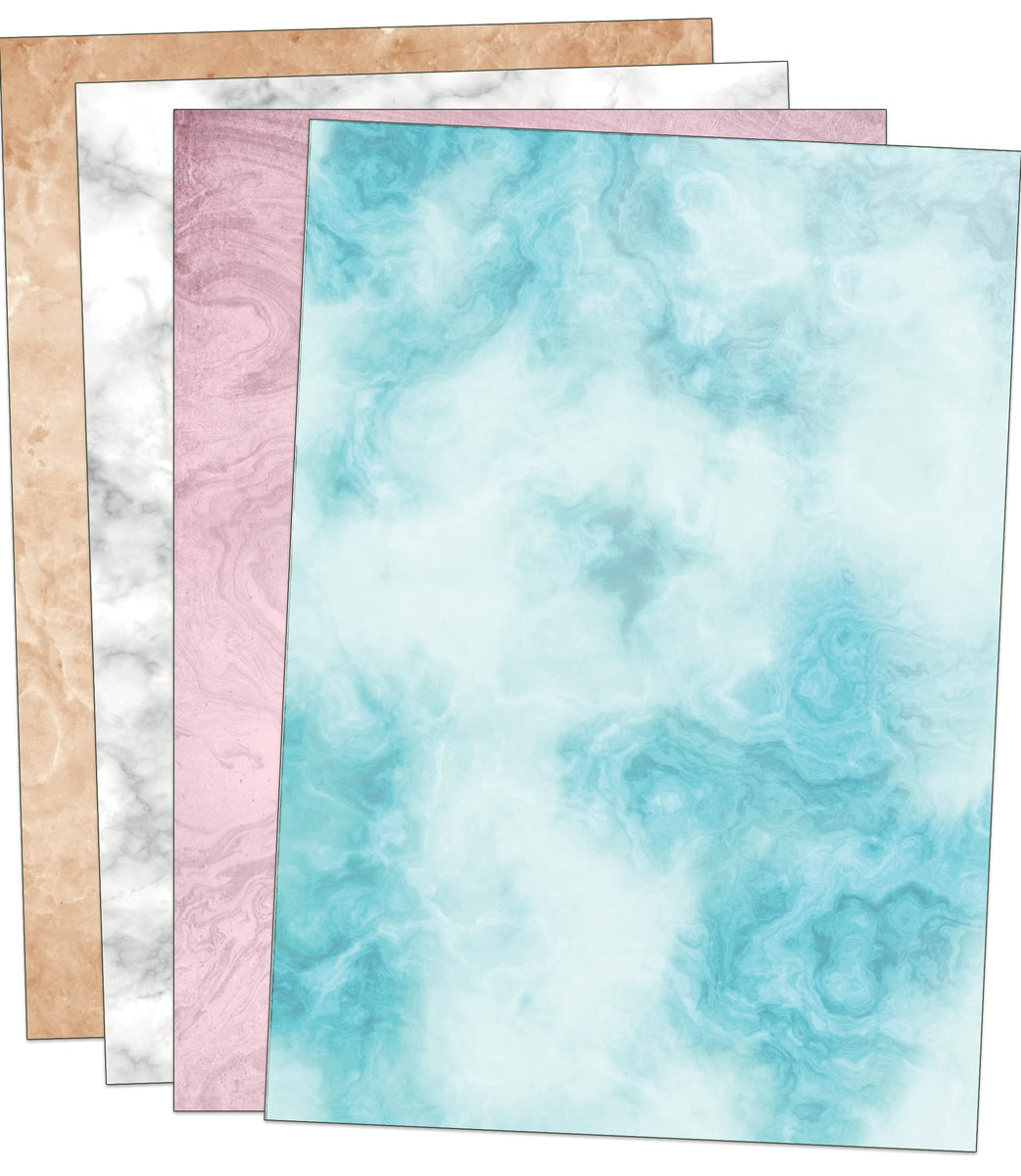 Board - A4 Marble 100 Sheets Pack – Stationery Net