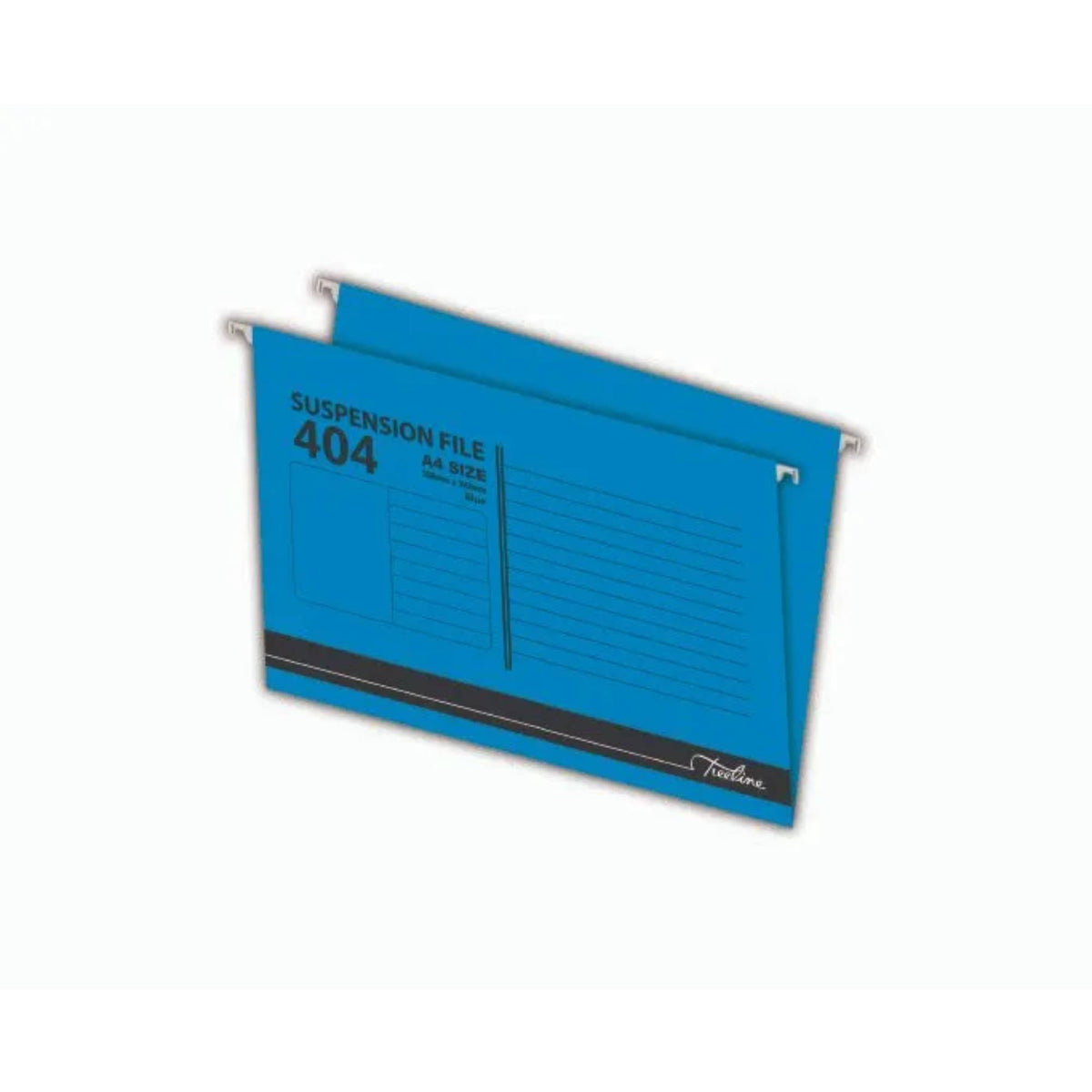 SUSPENSION FILES 404 A4 PACK OF 25 (TREELINE) - BLUE – Stationery Net