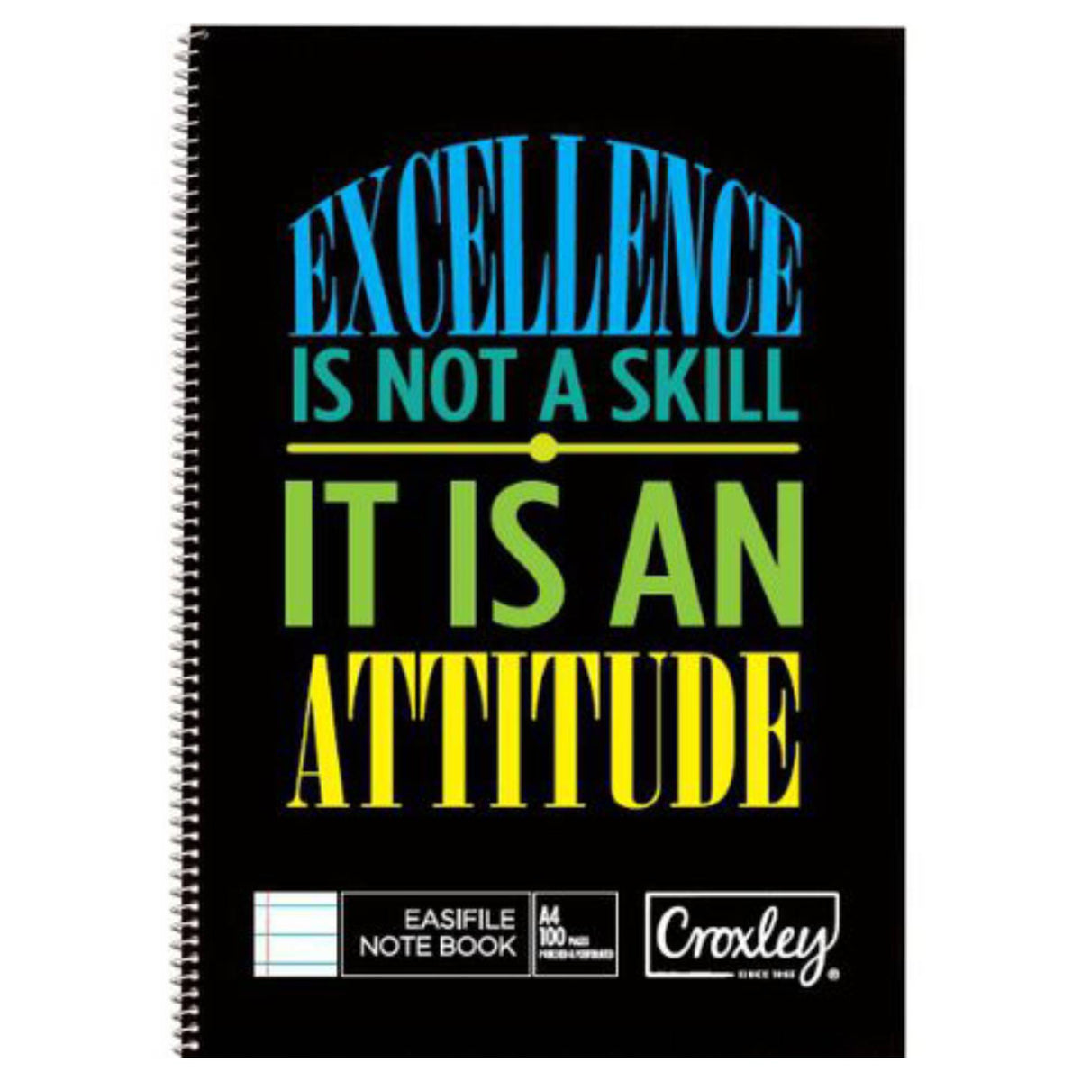 Croxley 100 Page A4 F&M Easi File Note Book - JD375 – Stationery Net