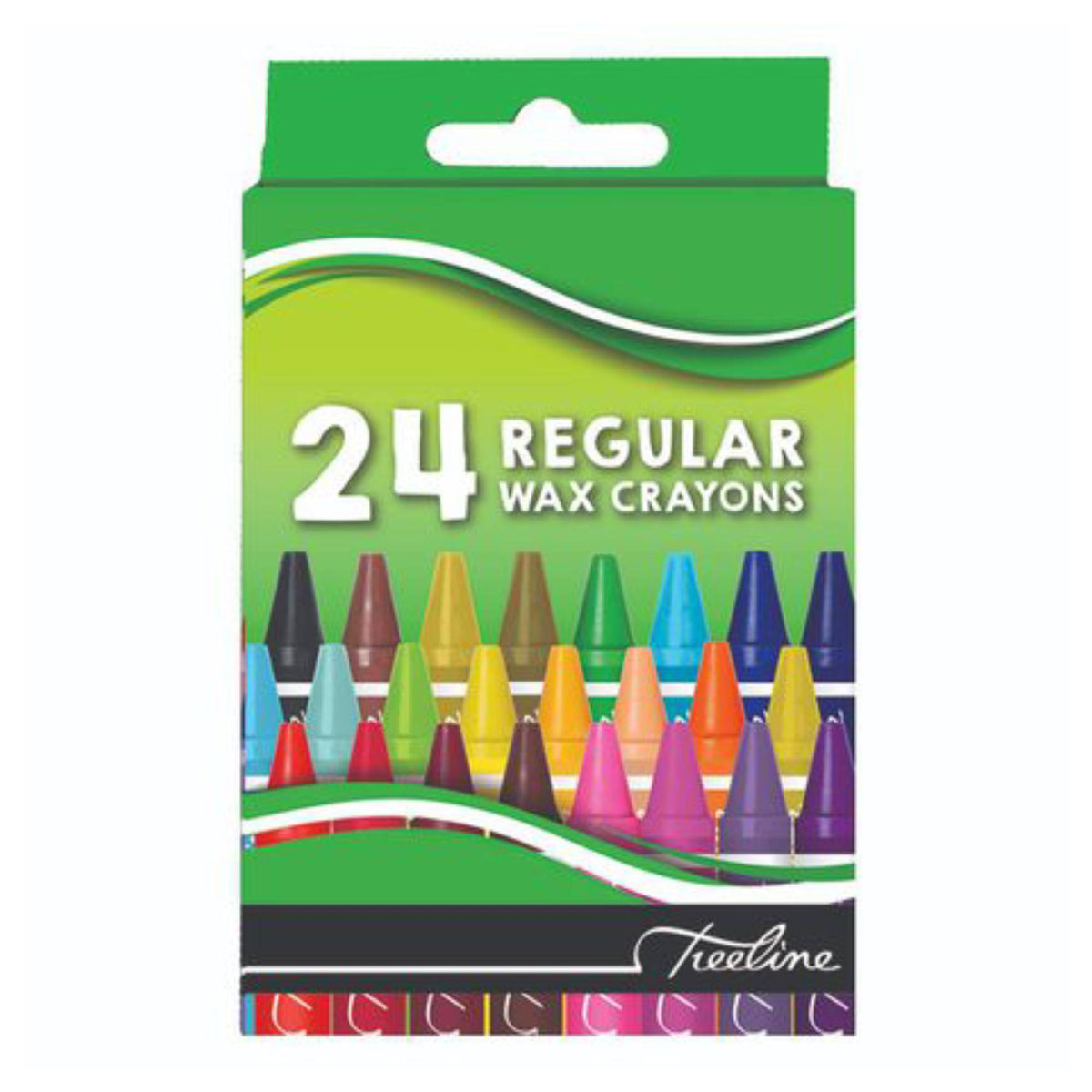 Treeline Wax Crayons 24 Piece – Stationery Net