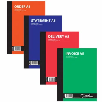 Carbon Books A5 Self-Carbon Duplicate Books – Invoice, Quotation, Cred – Stationery Net