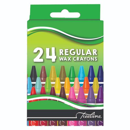 Treeline Wax Crayons 24 Piece – Stationery Net