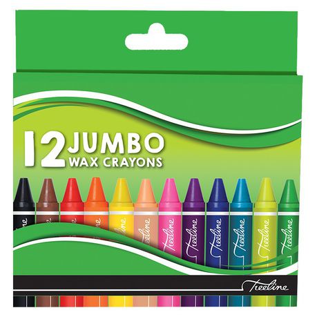 Wax Crayons Super Jumbo 12 Piece – Stationery Net