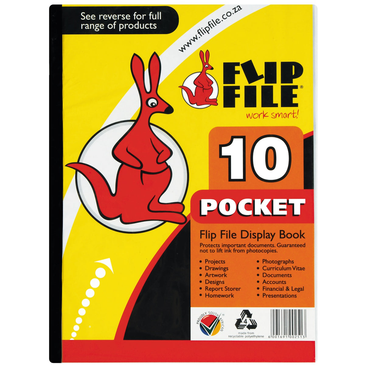 Flip Files Kangaroo A4 Display Book – Stationery Net