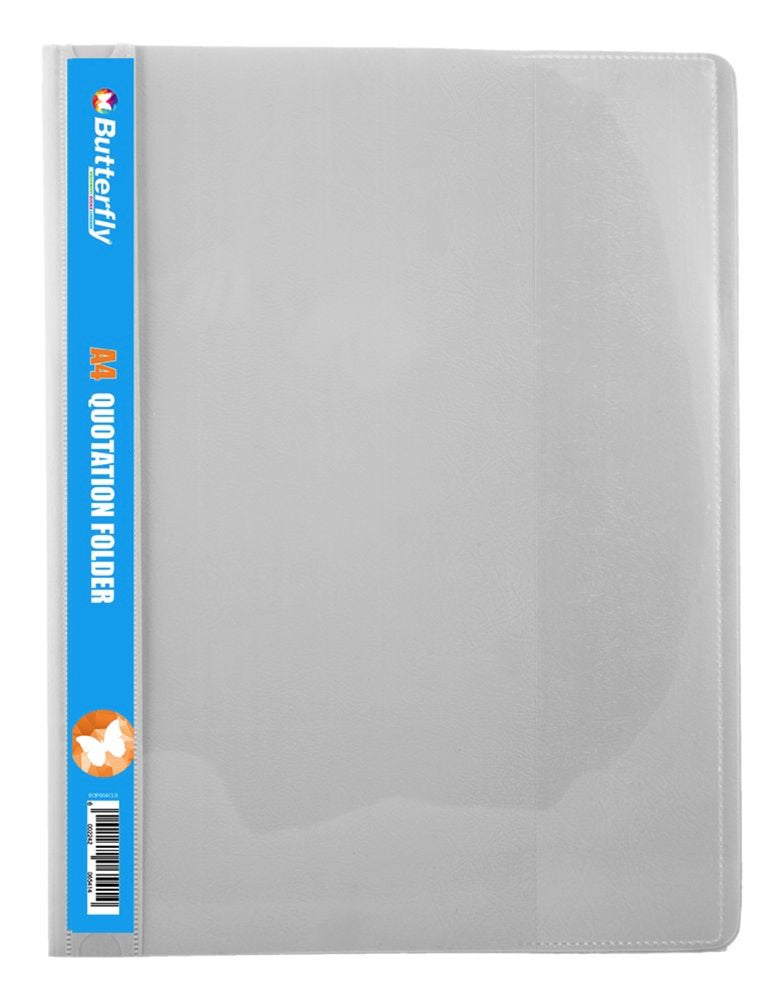 Quotation Folders A4 PVC Butterfly – Stationery Net