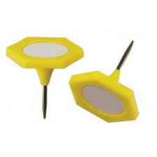 Indicator Pins - Yellow, 20's – Stationery Net